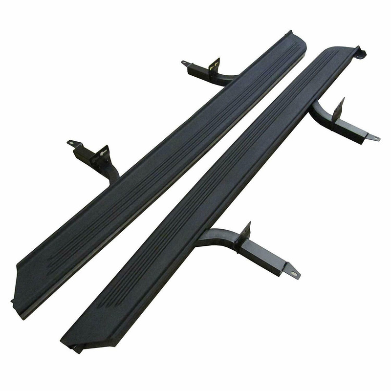 SIDE STEPS RUNNING BOARDS FOR RANGE ROVER VOGUE L322 OE STYLE BLACK ...