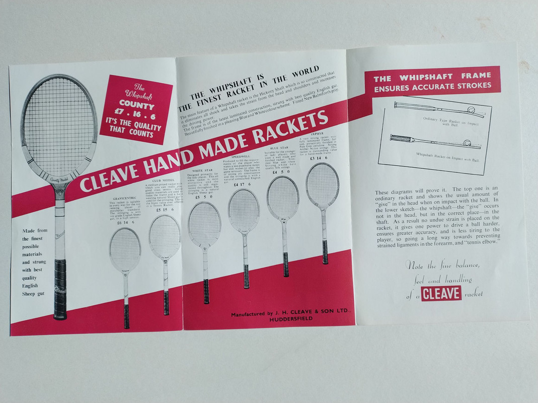 My first Clapshaw & Cleave racket -info sought from any REALLY ancient ...