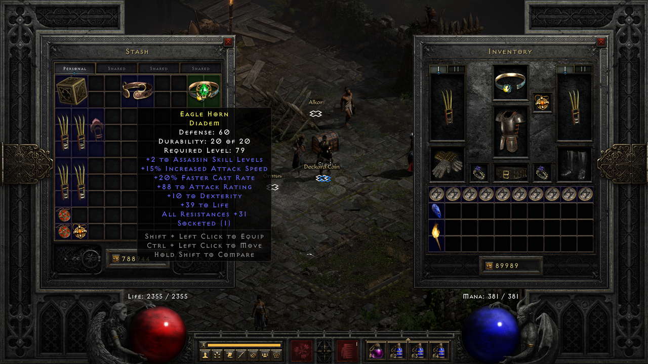 Assa Diadem 2 / 20 / 15 / 88 / 10 / 39 / 31 - Topic - d2jsp