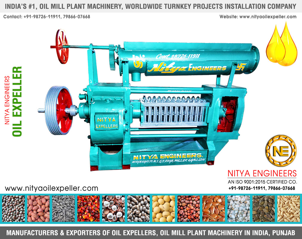 Oil Plant Expeller Manufacturers Exporters in India Punjab 91 ...
