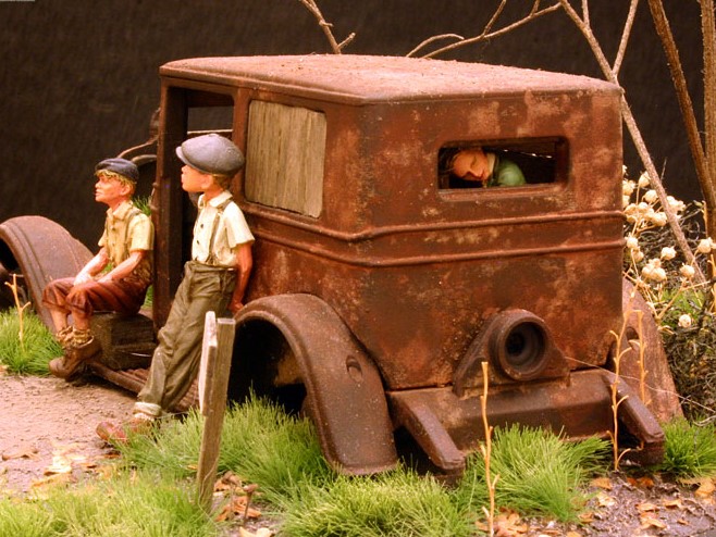 "The Clubhouse" diorama | Modelers Social Club Forum