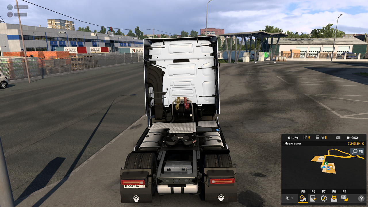 The issue with the shadow on Mercedes mp3 [0245124] - SCS Software