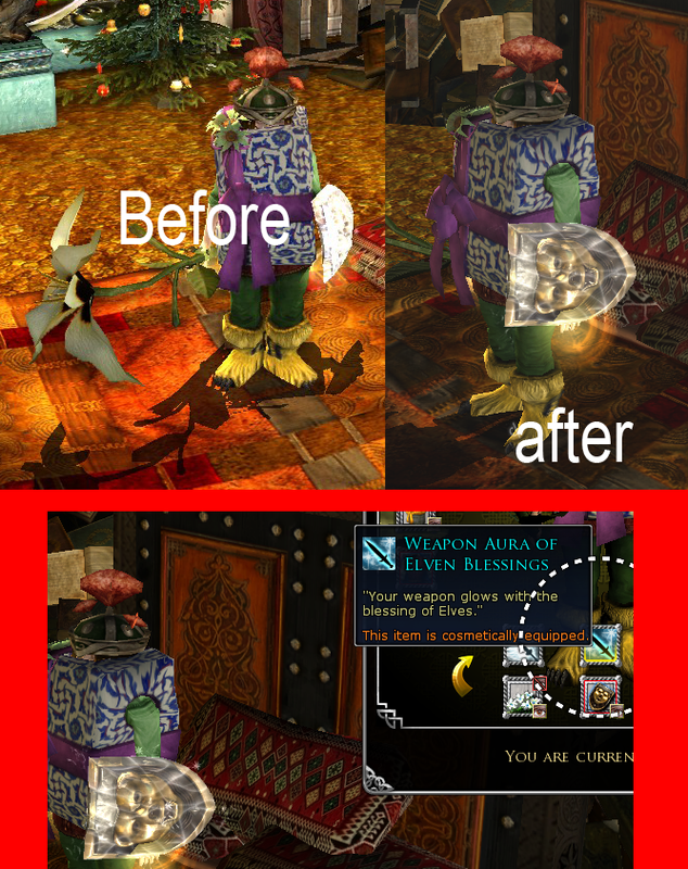 Weapon Aura for Elven Blessings changed! | The Lord of the Rings Online ...