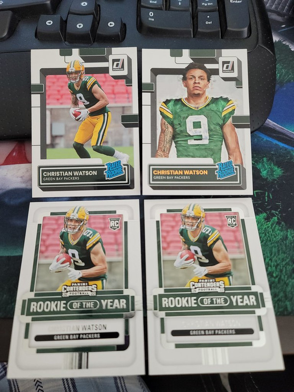 Christian Watson Donruss Rated Rookies — Postimages