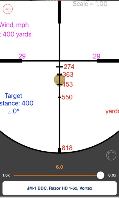 50/200 Zeroing Vortex Razor HD Gen II JM1 > Optics, Mounts, and Sights ...