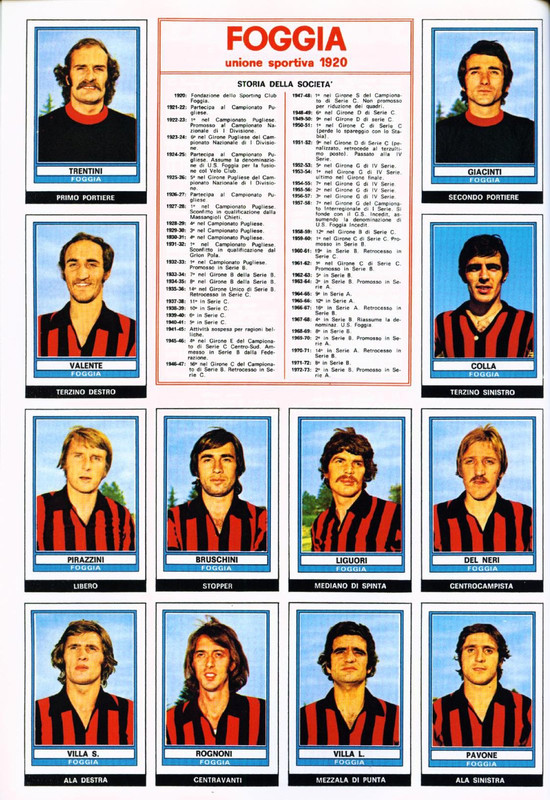 Album Calciatori 1973 1974 Panini 16 — Postimages