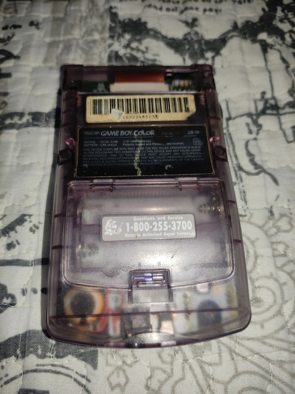 Questions on atomic purple GBC : r/Gameboy