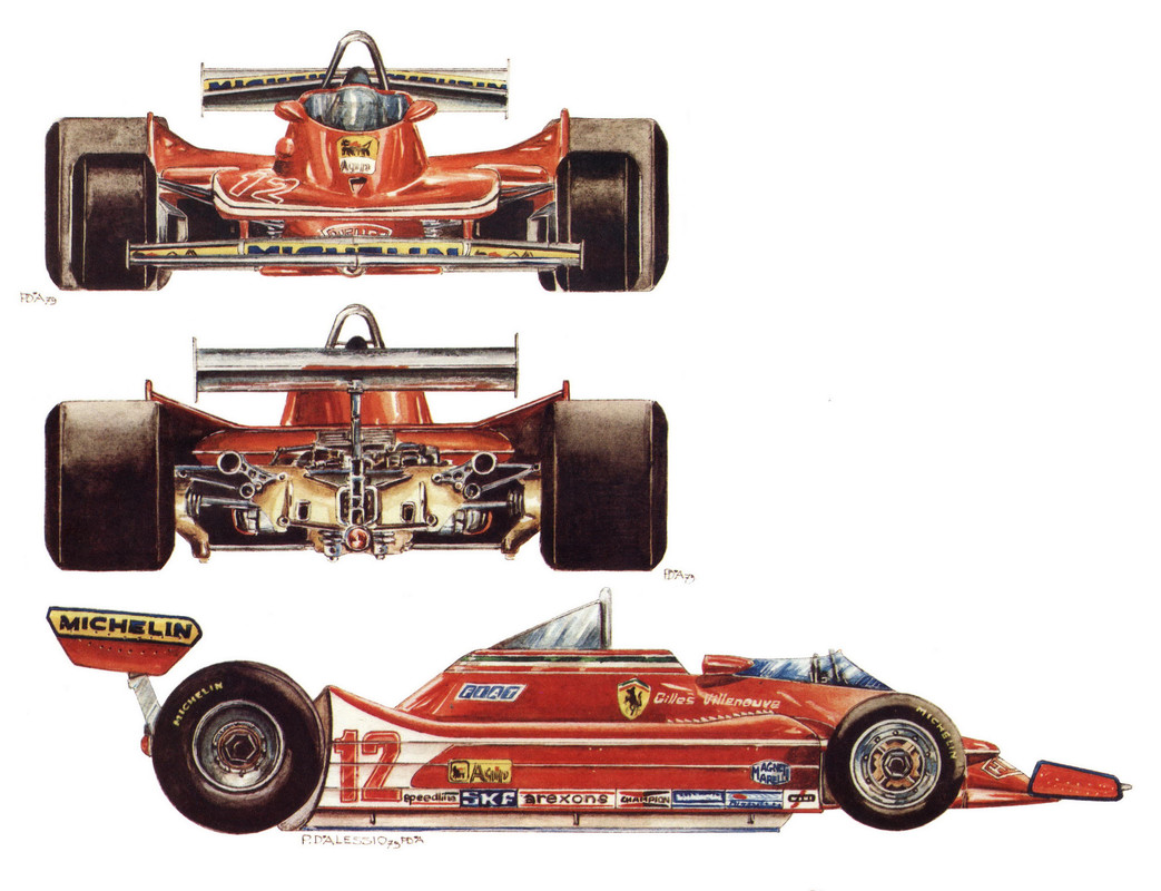 Ferrari 312 T4 1979 views by Paolo D' Alessio — Postimages