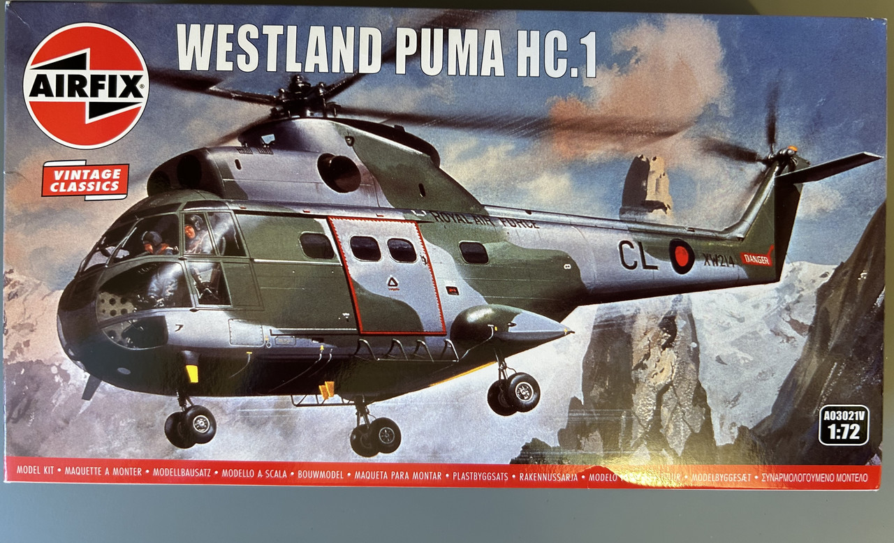 ATC Summer Camp flying; Puma HC.1 - Work in Progress - Aircraft ...