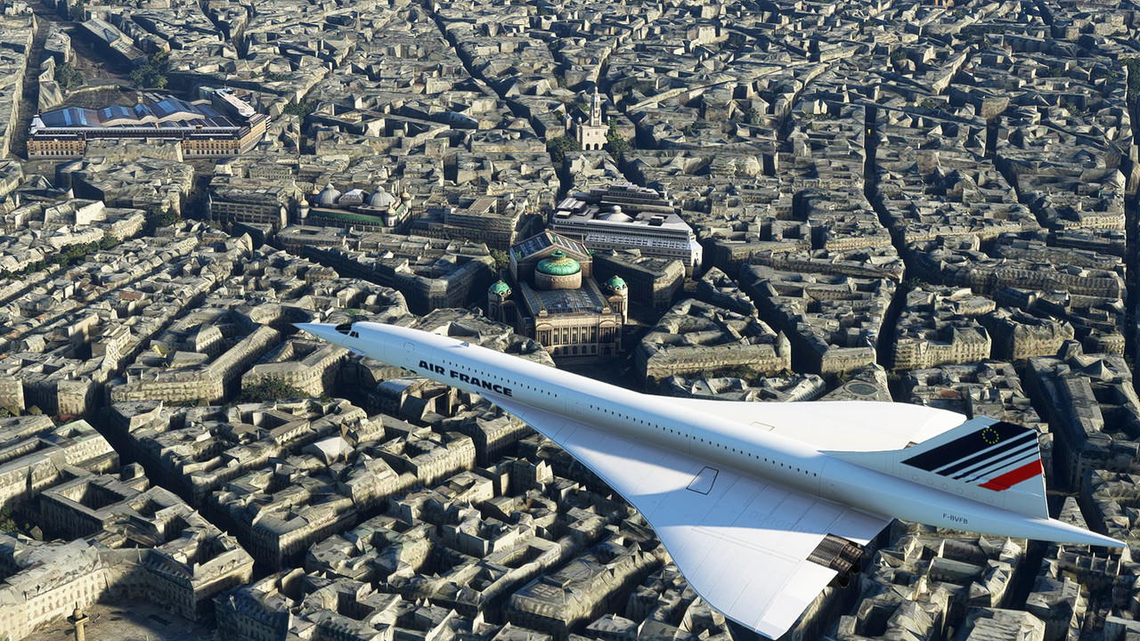 Concorde-views over the City of Paris - Community Screenshots - Orbx ...