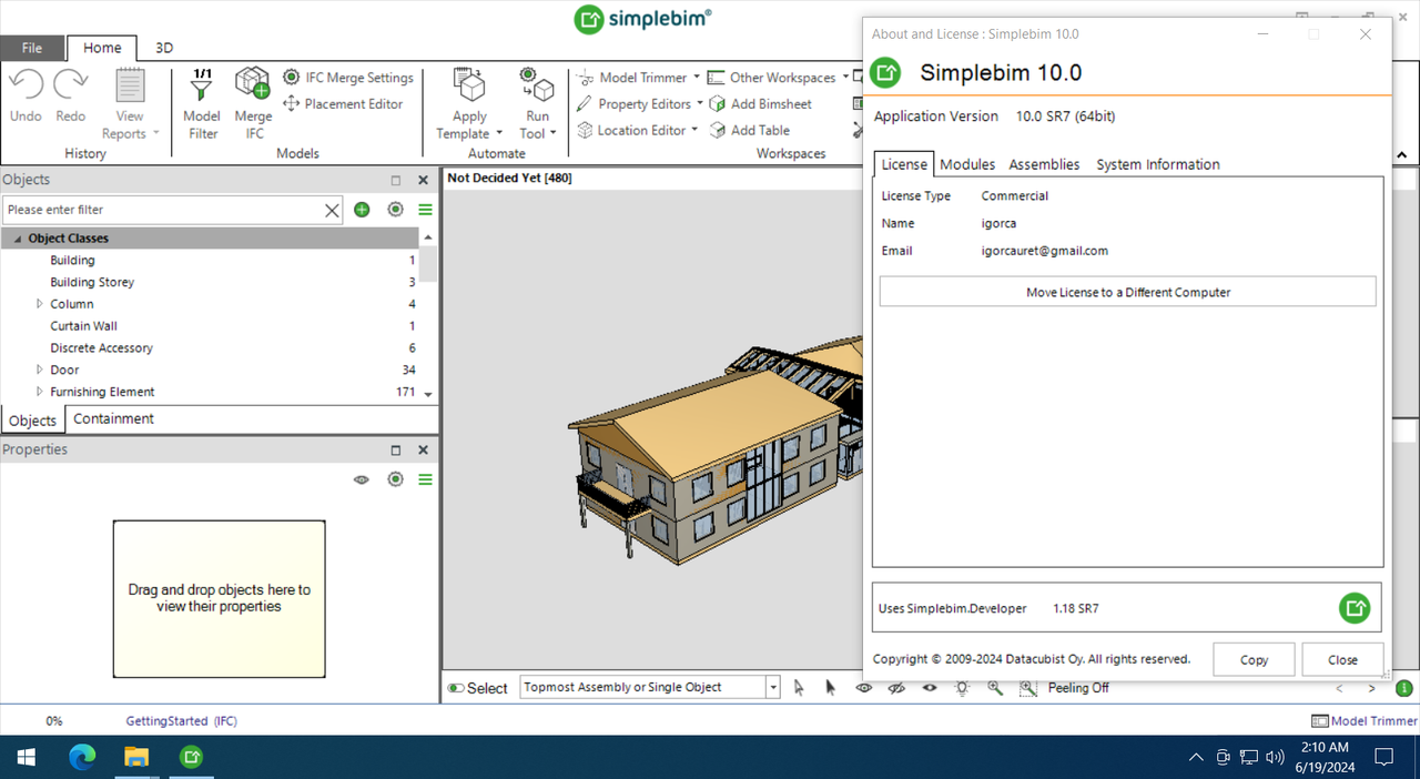 Download Simplebim 10.0 SR7 full license 100% working