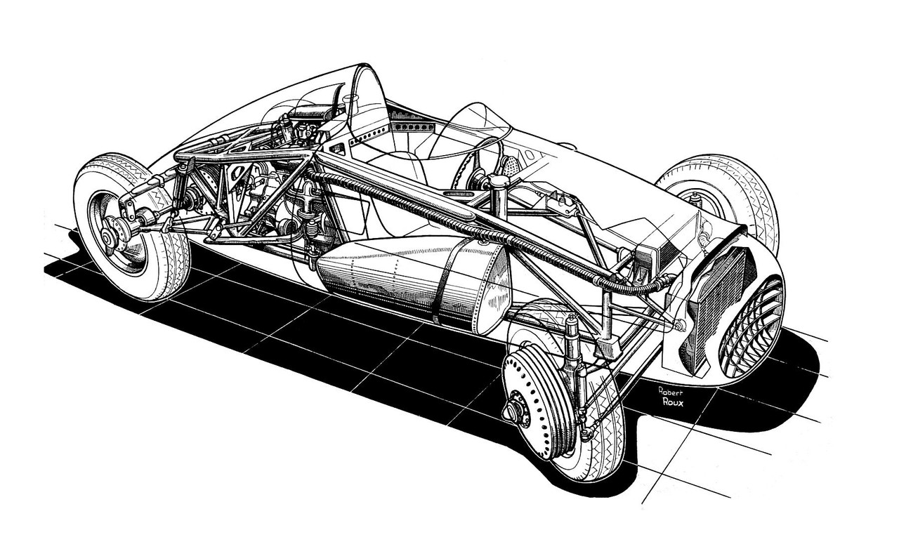 Lancia Nardi F2 Artist Robert Roux — Postimages