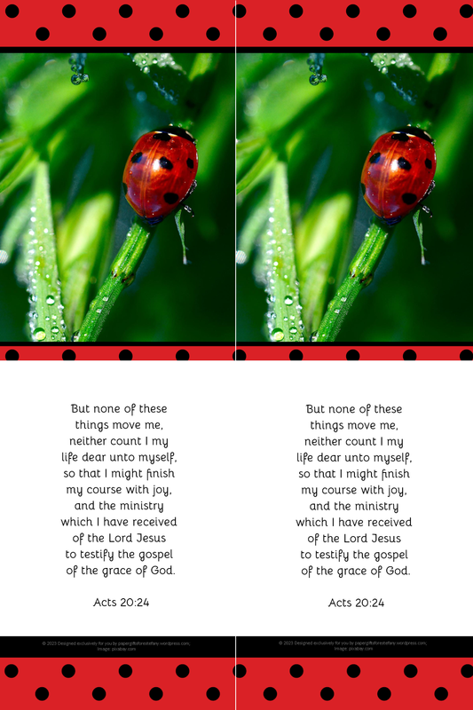 PGFE Ladybug Bookmark3 4x6 — Postimages