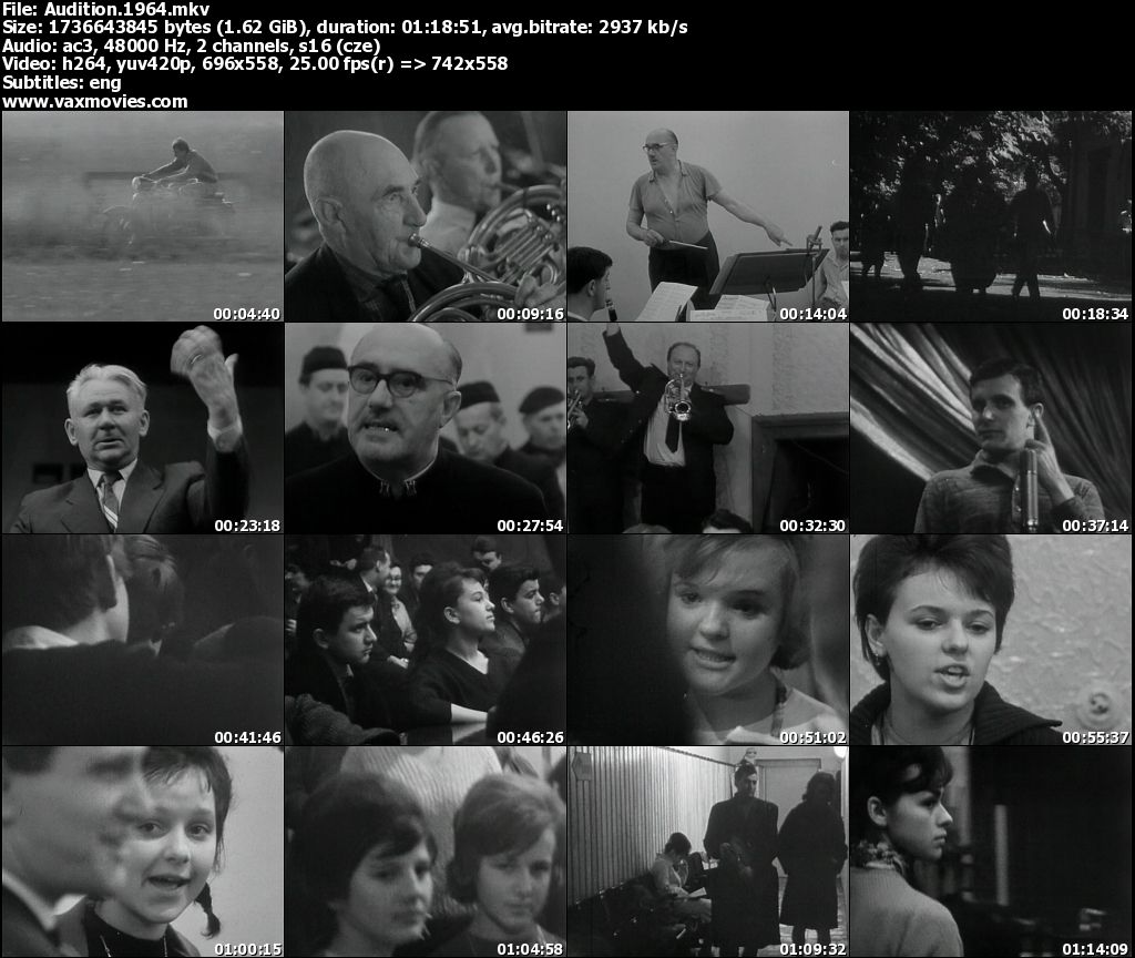 Audition 1964 — Postimages