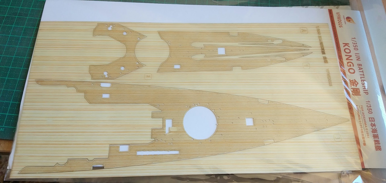 aoshima kongo 1/350 OOB - Work in Progress - Maritime - Britmodeller.com