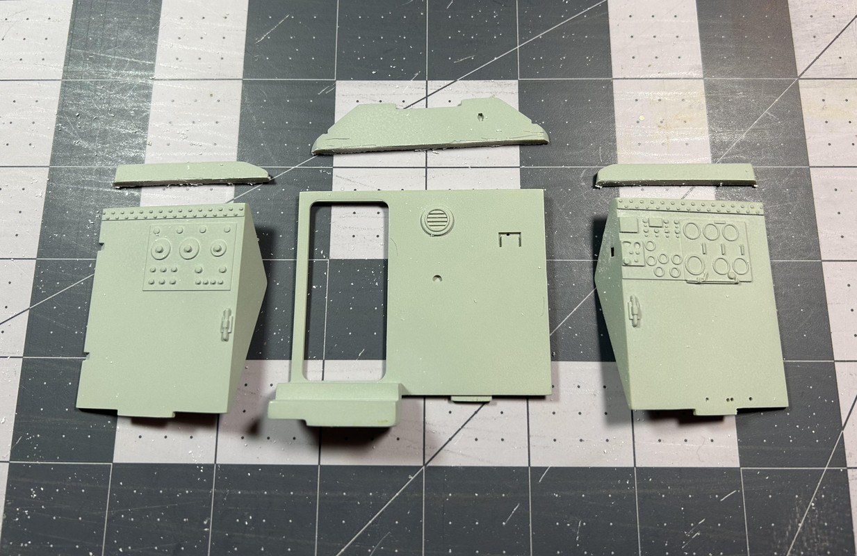 Progress Build of the Proteus Submarine from Fantastic Voyage-Separate ...