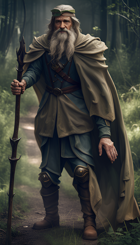 0 Frail old man wandering in a mystic forest fine d esrgan v1 x2plus — Postimages