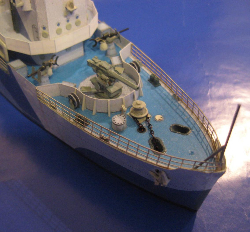 USS Caravan, in card - Ready for Inspection - Maritime - Britmodeller.com