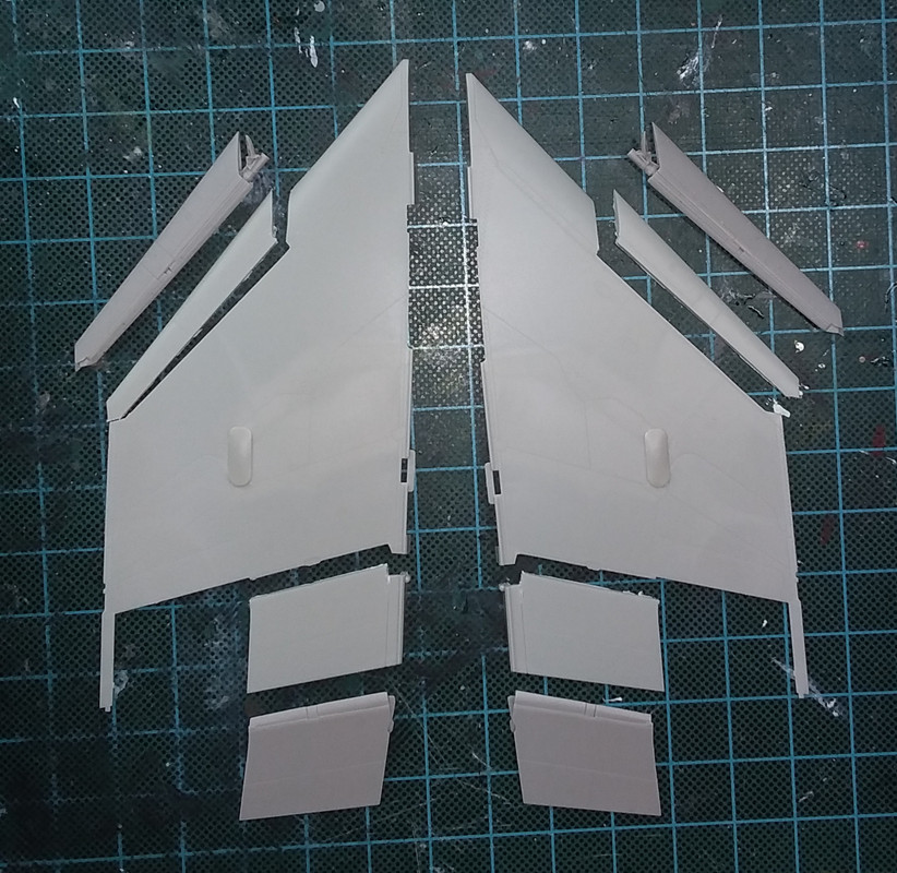 48 Tamiya Upper wing flaps cut out — Postimages
