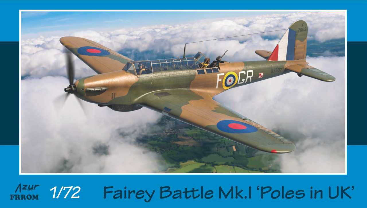 1/72 - Fairey Battle Mk.I by FRROM - 3D renders+sprues+box art+decals+schemes - release in ...