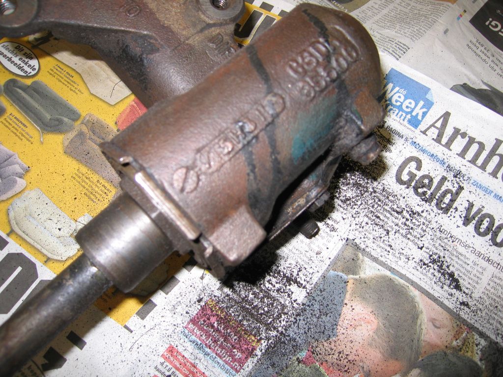 Were steering gear boxes painted or bare from the factory? | Vintage ...