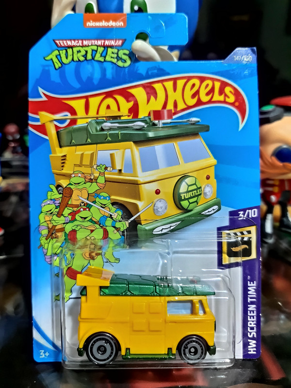 HW Screen Time Party Wagon Teenage Mutant Ninja Turtles Hotwheels — Postimages