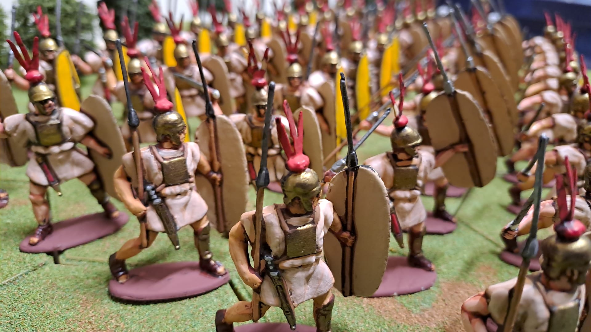 Scipios army PUNIC W 54 MM Roman hastati & velites 03 — Postimages