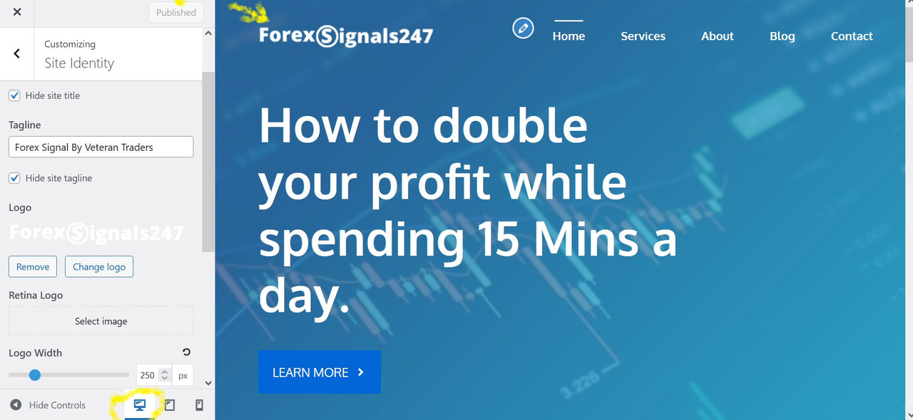 How To Fix Mobile Menu Displaying Issue Service Site Library Generatepress