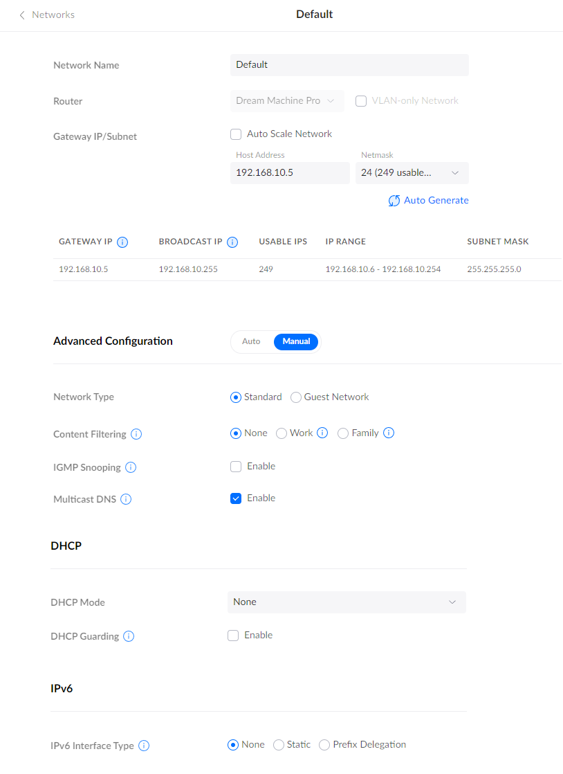 UDM configuration1 — Postimages