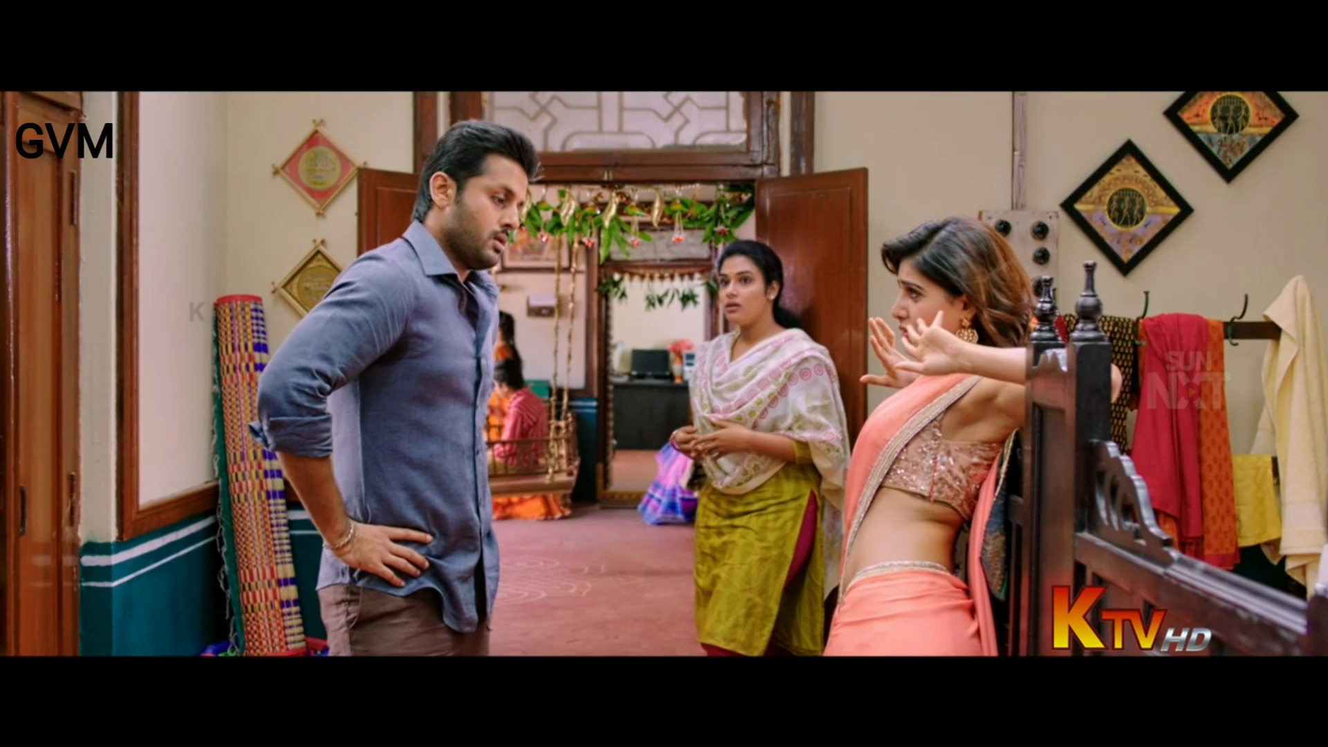 Samantha Nithin A AA saree navel show 0 — Postimages