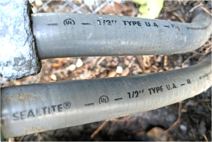 Proper ways to extend LiquidTite/SealTite conduit | DIY Home ...