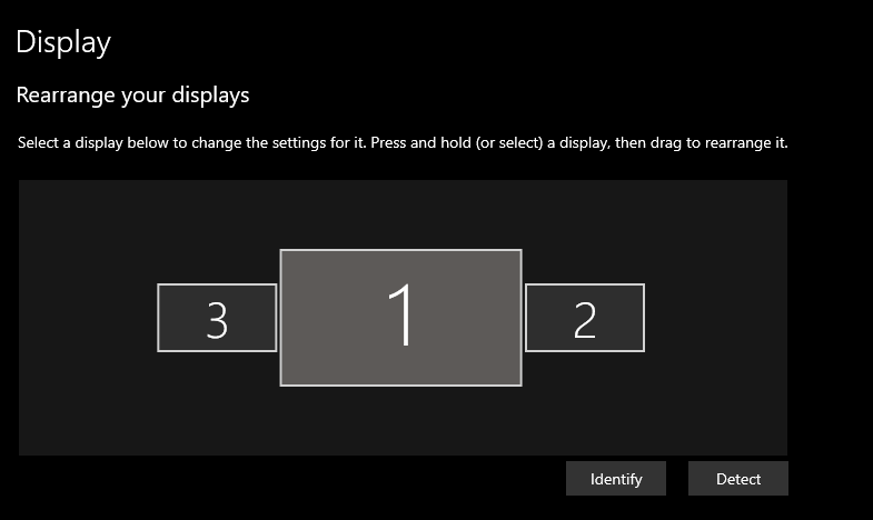 4k and 1080p monitor not same size in Display settings : r/techsupport