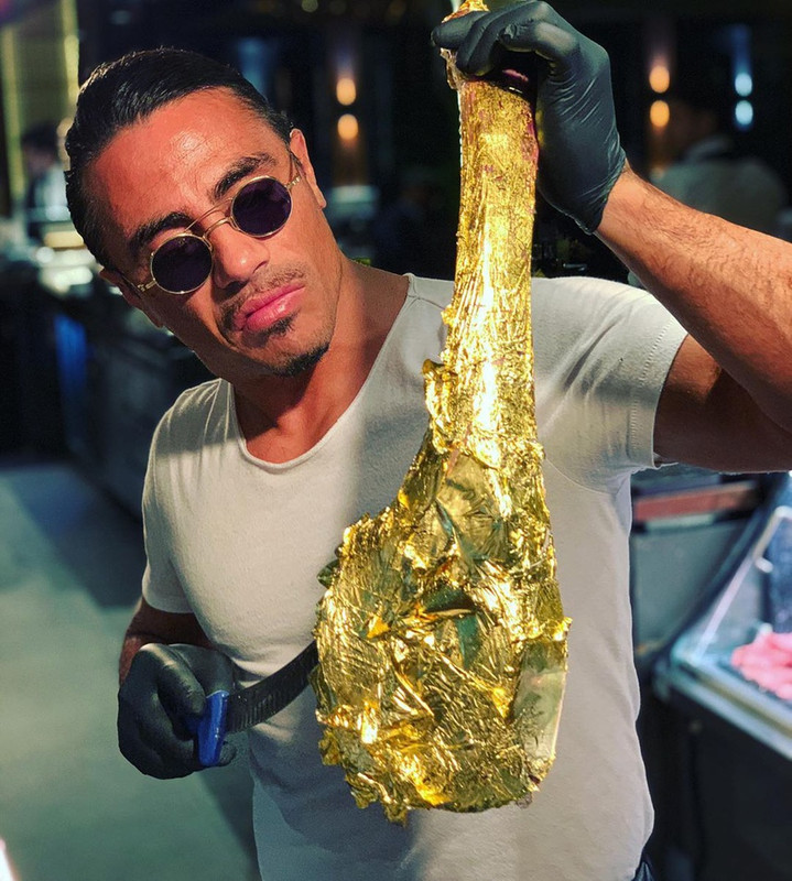 Salt Bae Gold Steak Miami Police 1 — Postimages
