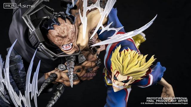 MY HERO ACADEMIA: New All Might And All For One Statue Unveiled