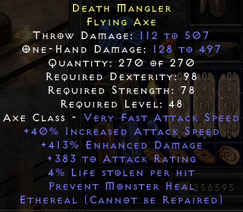 Eth Flying Axe 413ed 40ias 4ll - Topic - d2jsp