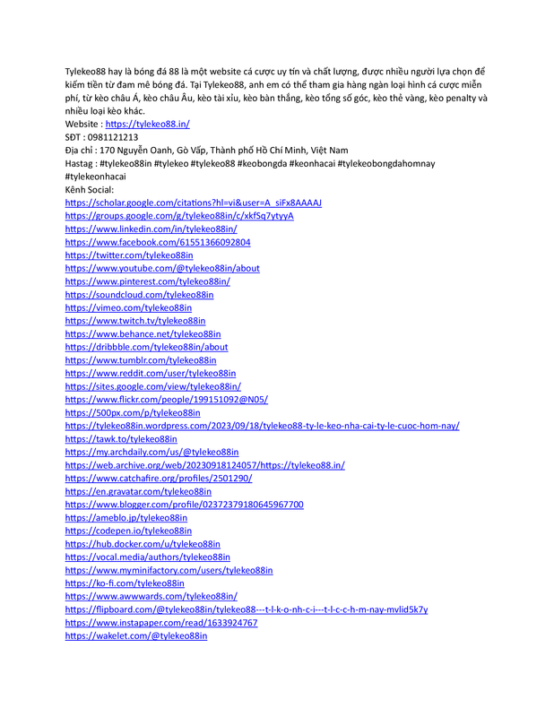 Tylekeo88 tỷ lệ kèo nhà cái tỷ lệ cược hôm nay — Postimages