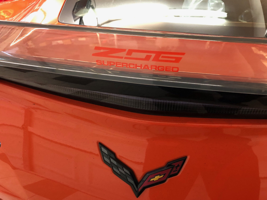 let's see pics of your Z06 decals on the rear end - CorvetteForum ...