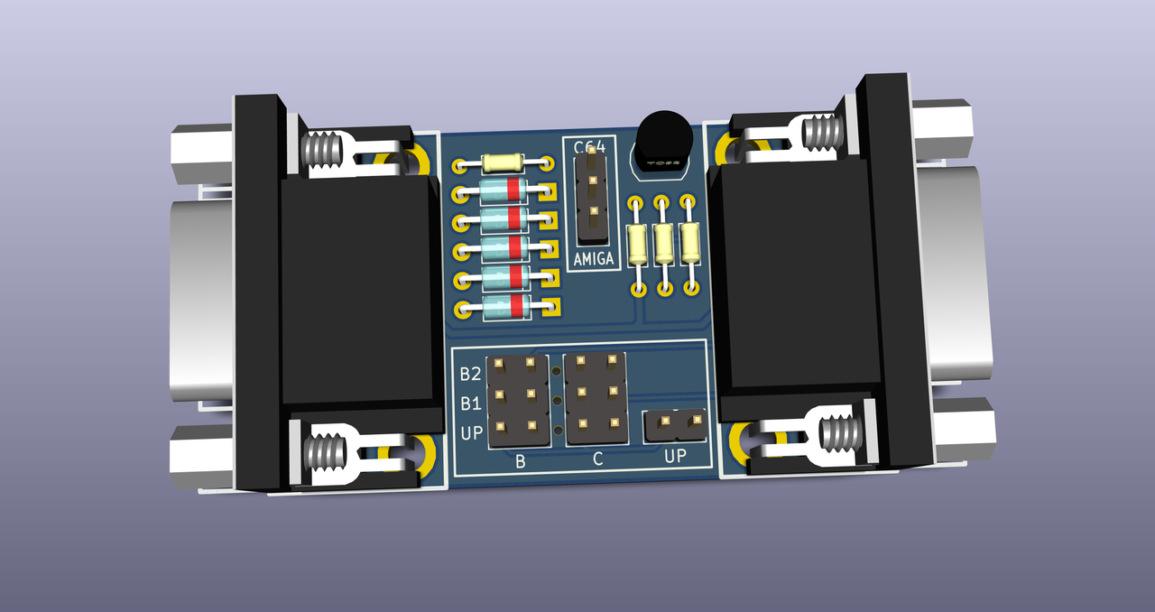 Open C64 Mega Drive Pad Adapter — Postimages