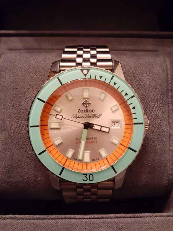 FS: Zodiac Super Sea Wolf Watermelon | WatchUSeek Watch Forums
