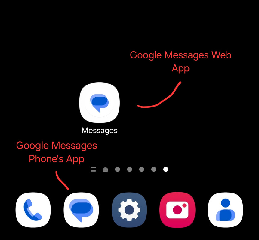 Receiving and Sending SMS from a secondary phone using Google Messages ...