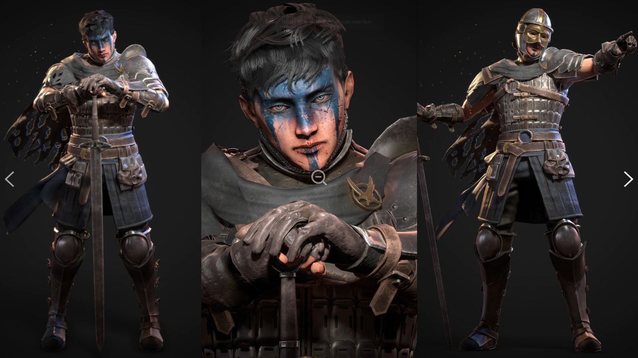 [ Unreal Engine Character ] Hero Mercenary Warrior 2025 - Free Daz 3D ...