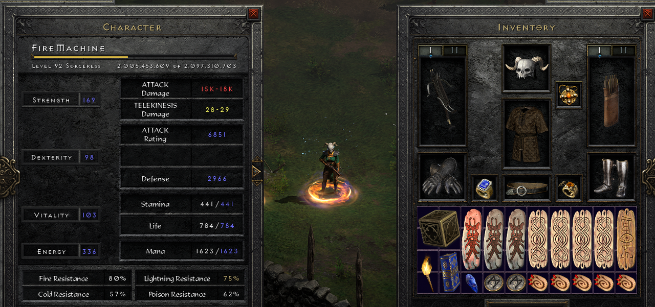 Full Enchant Demon Machine 30k-36k (ds Build) - Topic - d2jsp