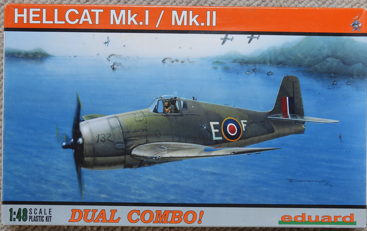 'Out of the sun'. Eduard Dual Combo Hellcat Mk II, HMS Indomitable ...