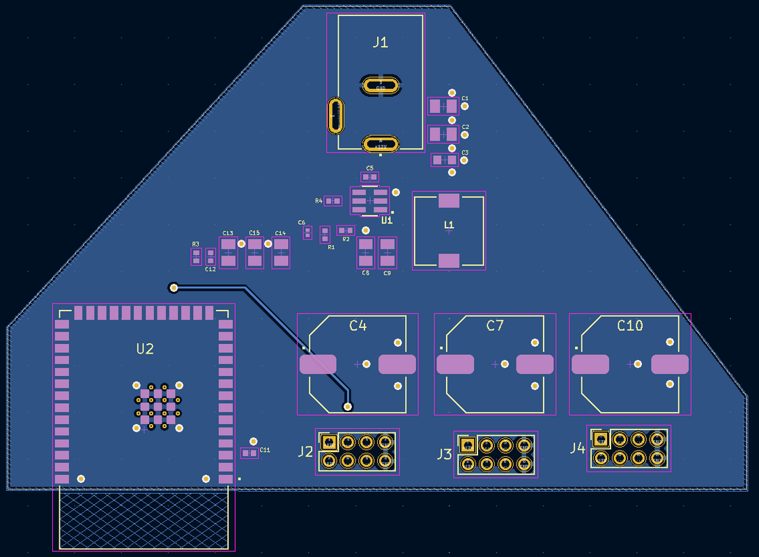 PCB Board ( Bottom Layer GND) — Postimages
