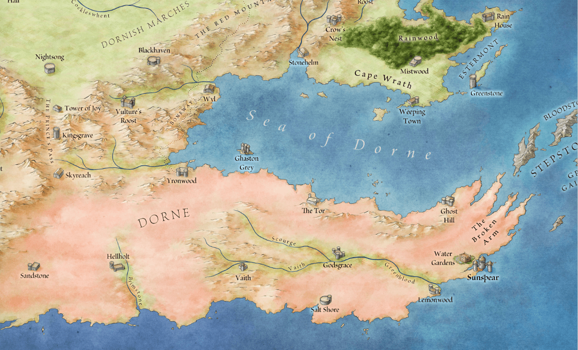 [Spoilers Extended] Maps of The Lands of Planetos : asoiaf