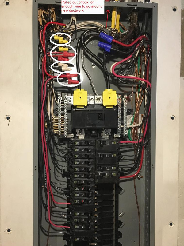 Extending NM-b sheathing going into electrical panel | DIY Home ...