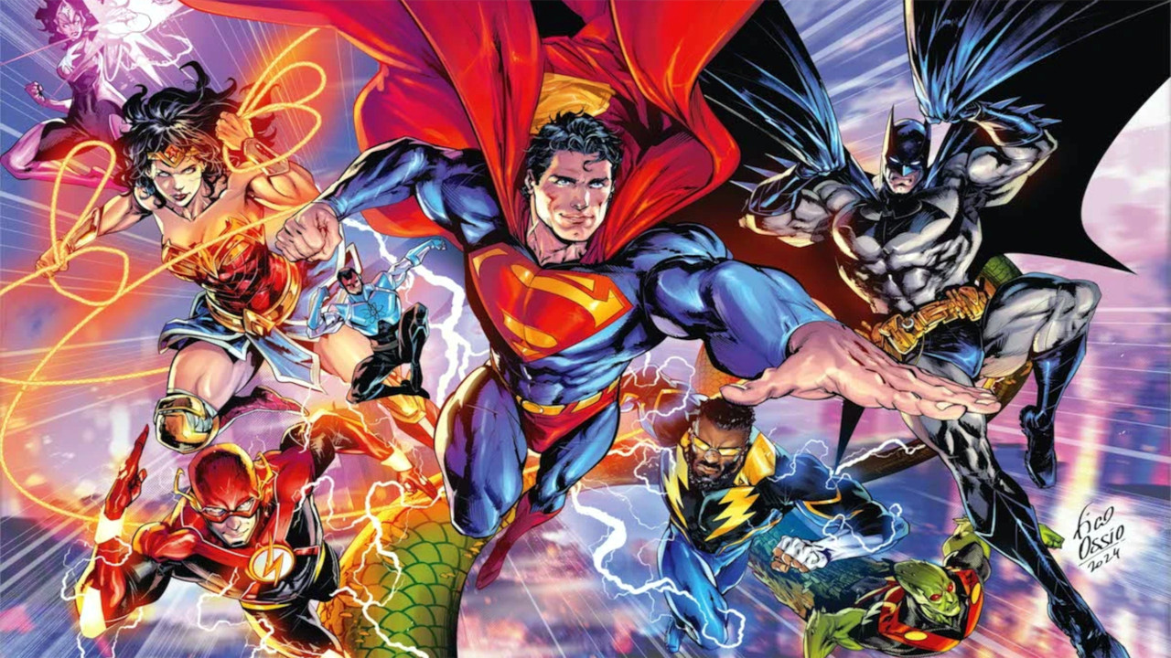 Justice League Unlimited Vol 2 4 Textless Ossio Variant — Postimages