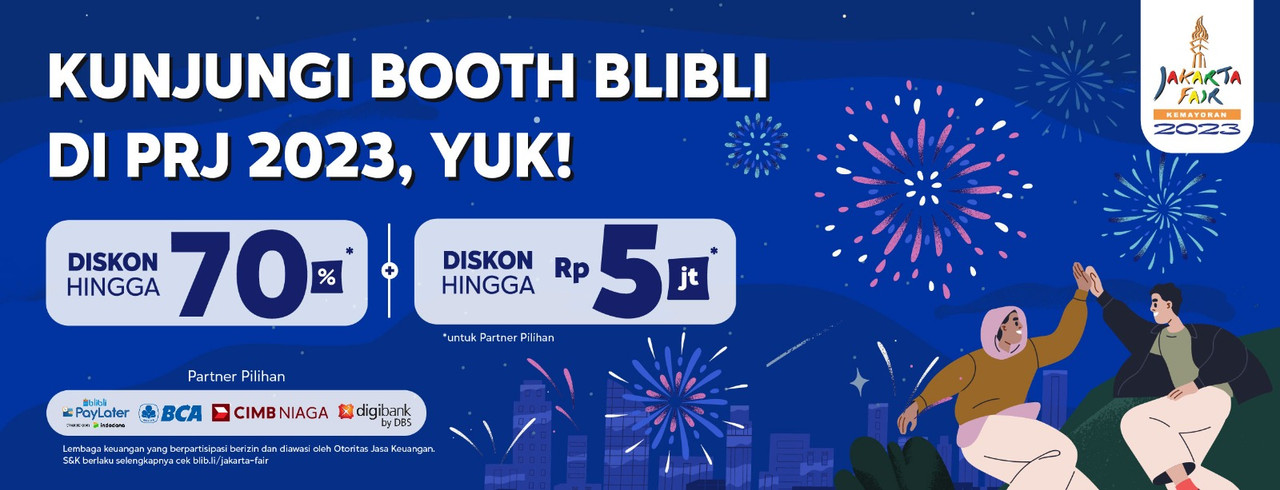 Blibli di Jakarta Fair 2023, Wajib Mampir ke Booth Serunya!
