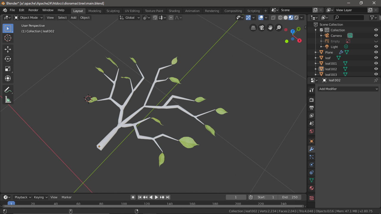 Tree Generation : r/blenderhelp