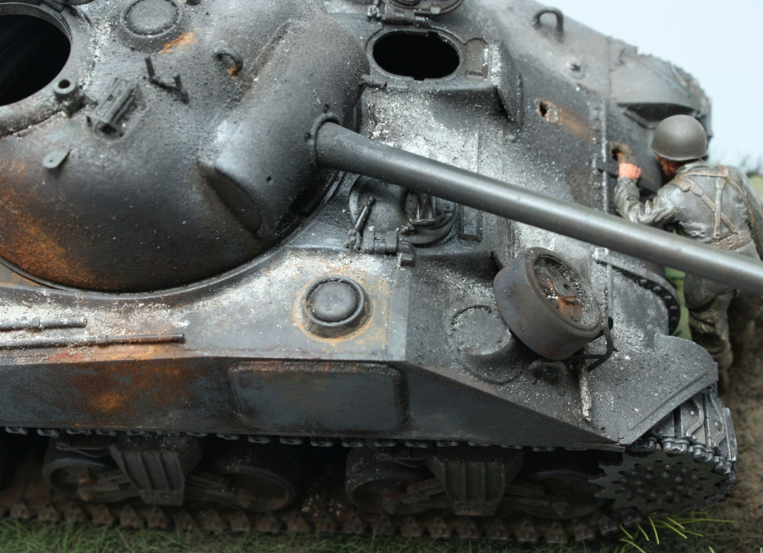 Build #3 for 2022: A knocked out Sherman Firefly in Holland - Non-LSP ...